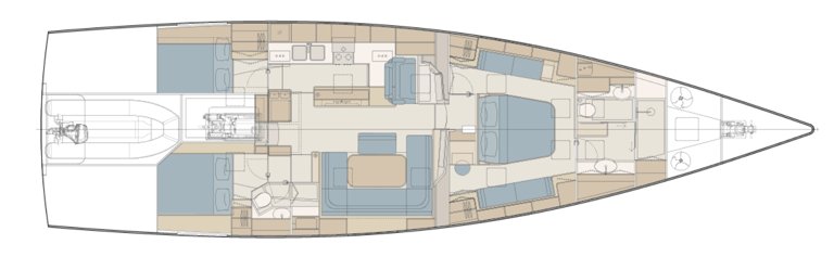 Pegasus 67 yacht - The 67 feet of bluewater brilliance